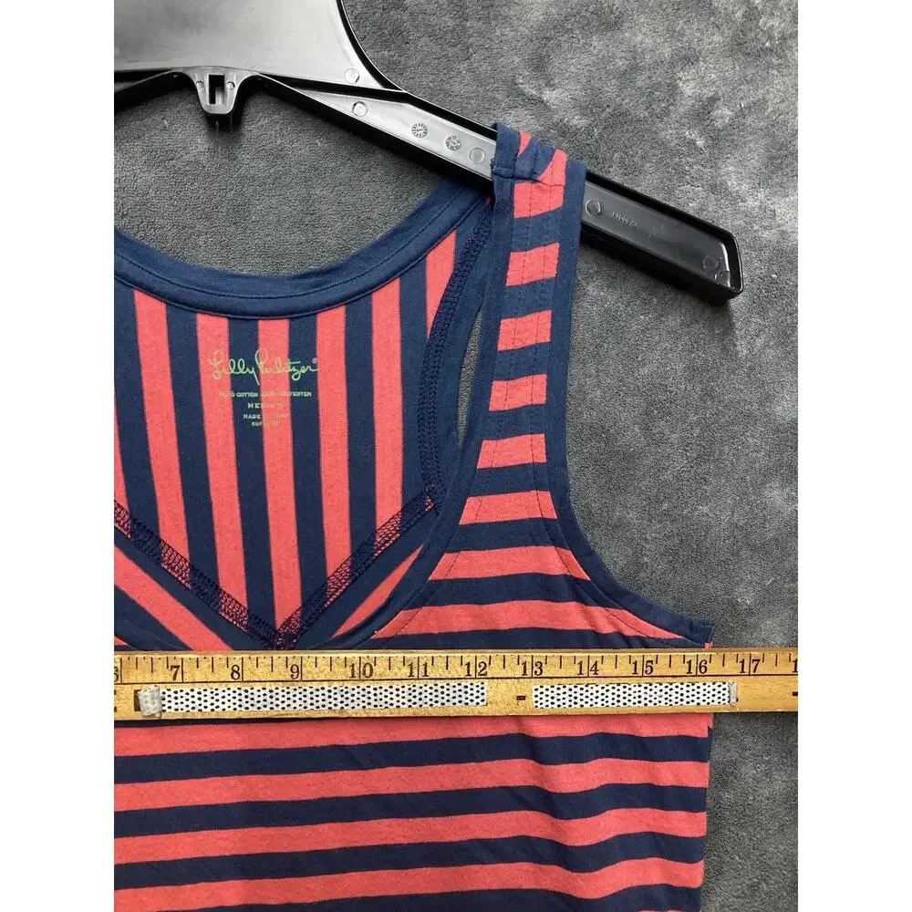 Lilly Pulitzer | Tops | Lilly Pulitzer Nautical Razorback Tank Navy ...